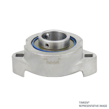 Timken Co. | SUCSFLSQK204-12-IP69K/F | Food Grade Grease 2 Bolt Flange Mounted Ball Bearing Unit ...